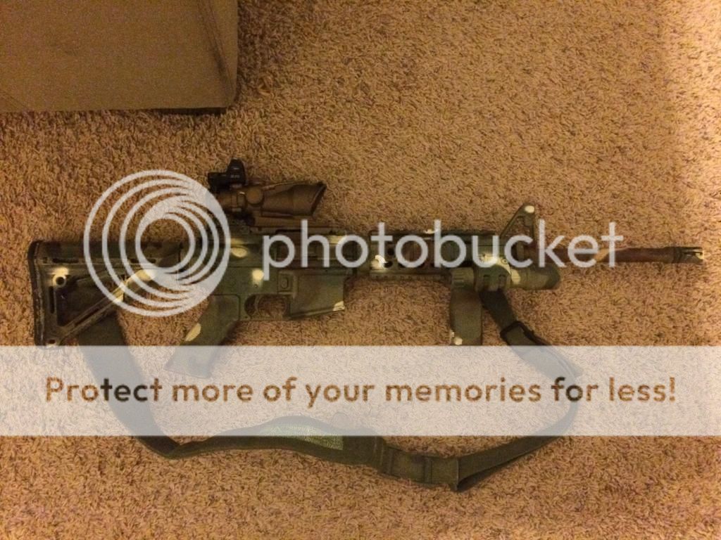 Multicam rattle can paint jobs > Refinishing > AR15.COM