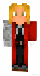 Edward Elric (1.8) Minecraft Skin