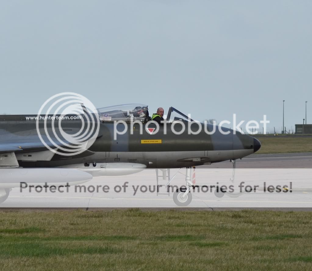 Scampton Hunter ZZ191 8th March - FighterControl