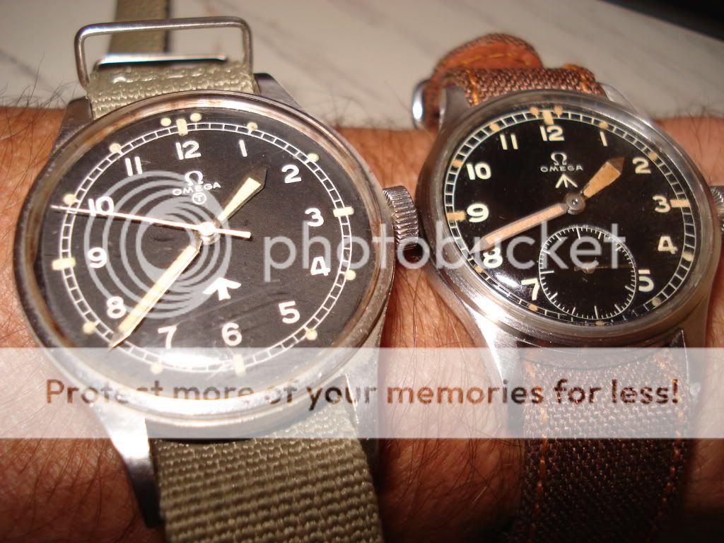 Omega W.W.W Old and the new